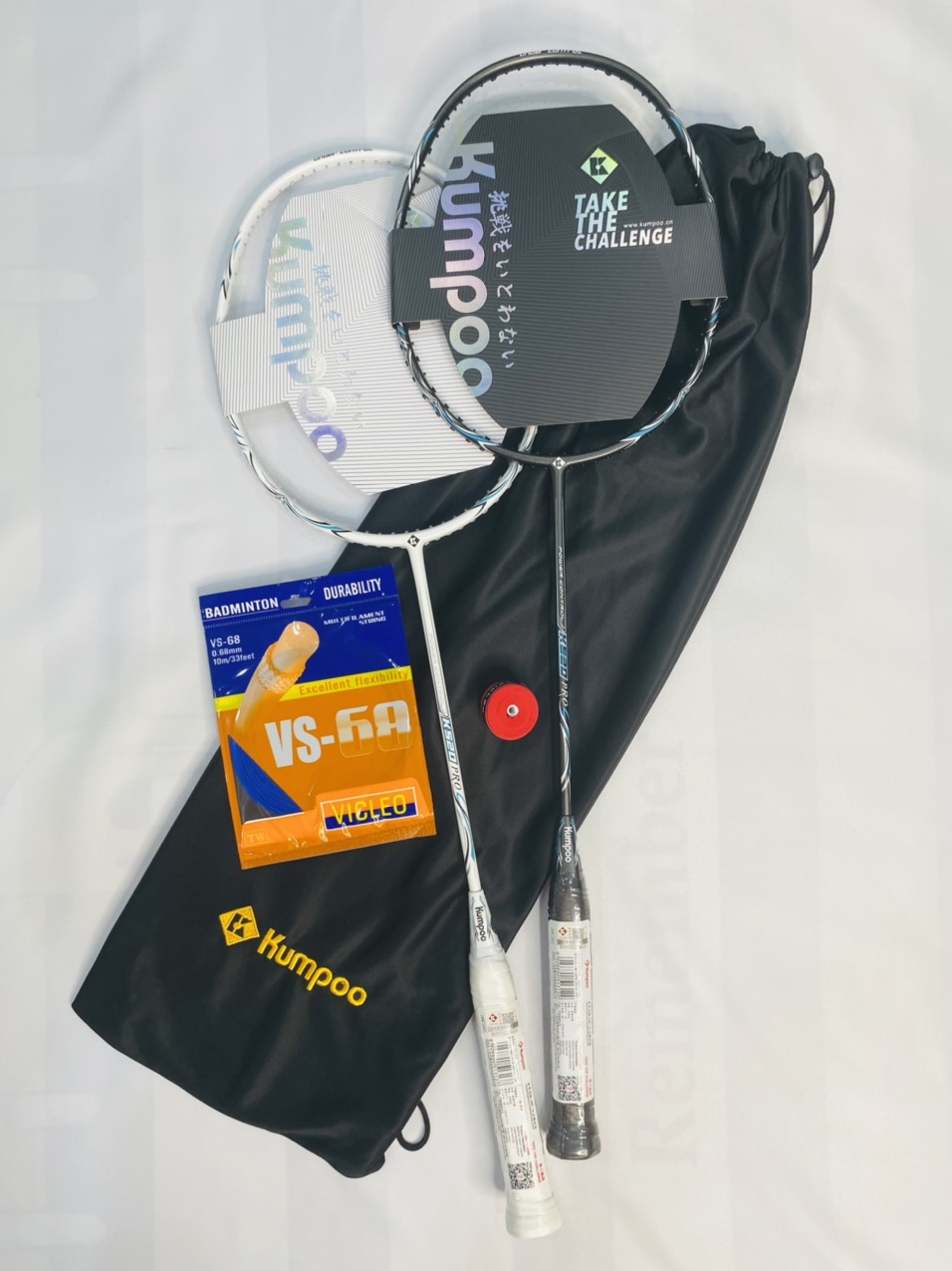 vợt kumpo k520prro[tặng cước+cuốn cán] | Đức Tài Sport